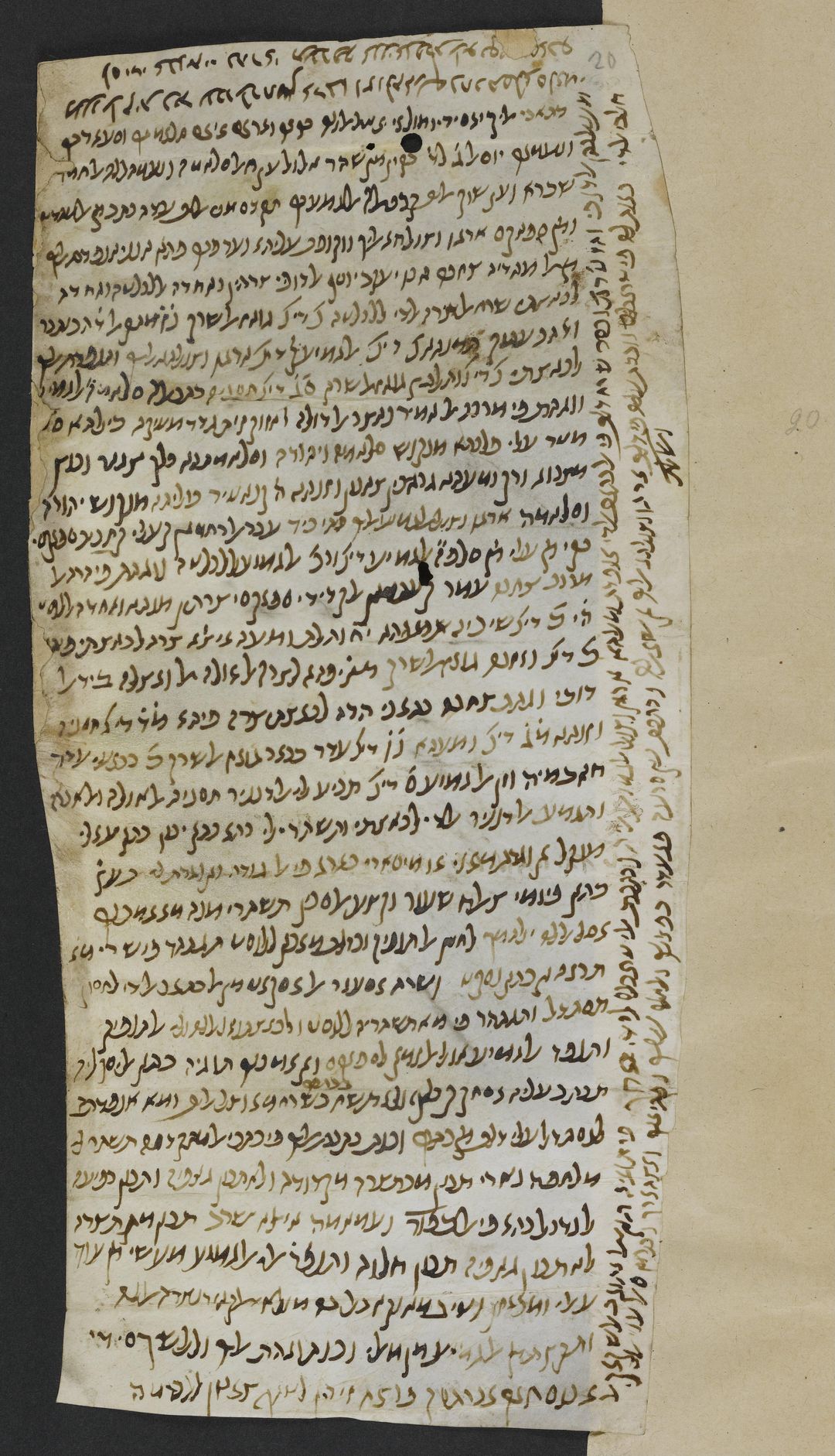 Letter: Bodl. MS heb. a 2/20