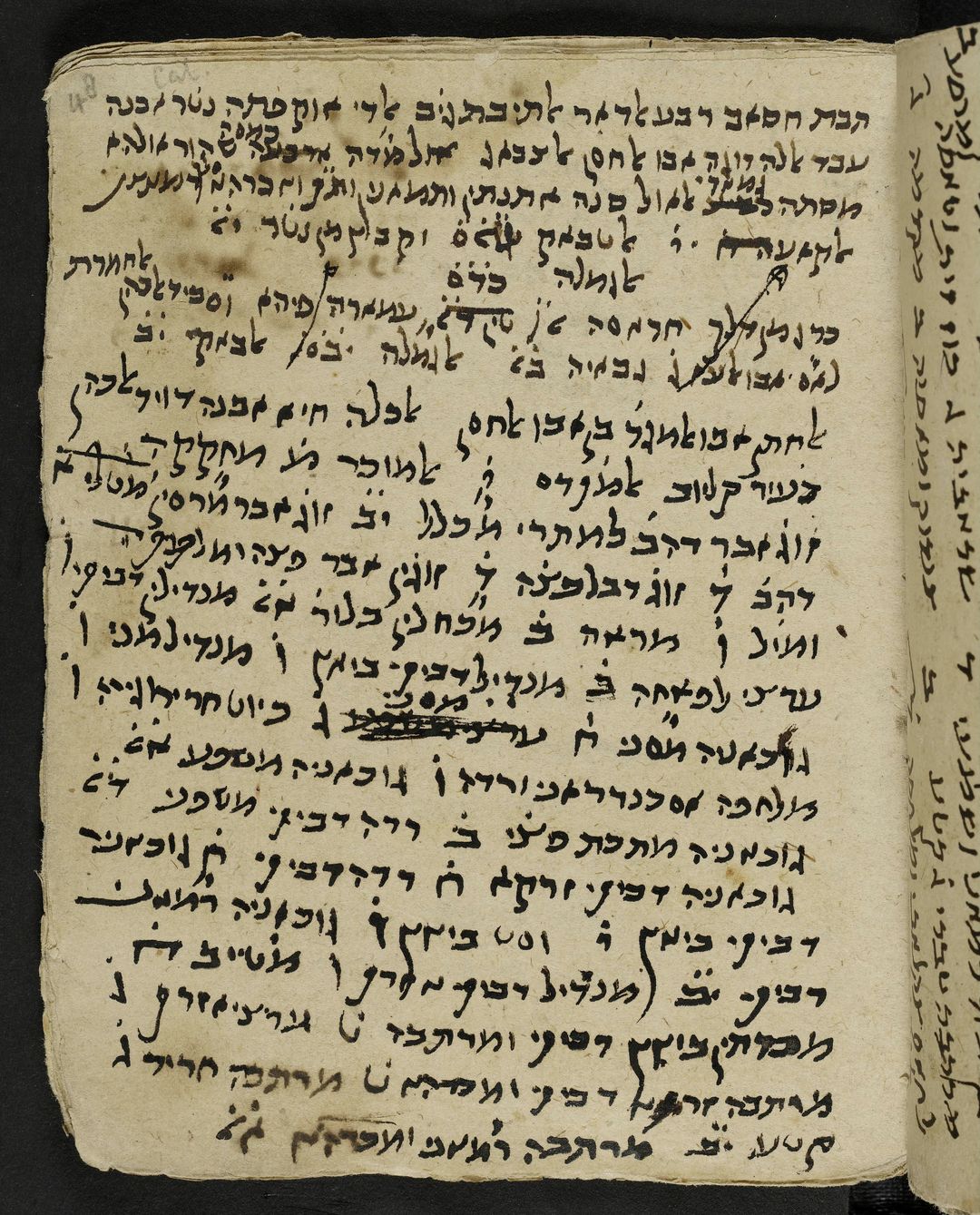 List or table: Bodl. MS heb. f 56/48